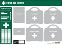 First Aid Display Boards & Safety Boards | Crest Medical
