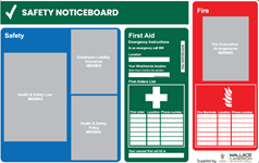First Aid Display Boards & Safety Boards | Crest Medical